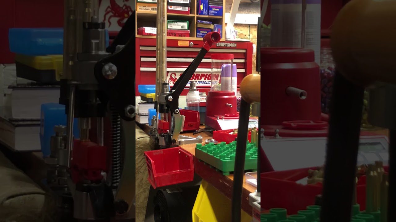 223 swage primer pockets, military crimp - YouTube