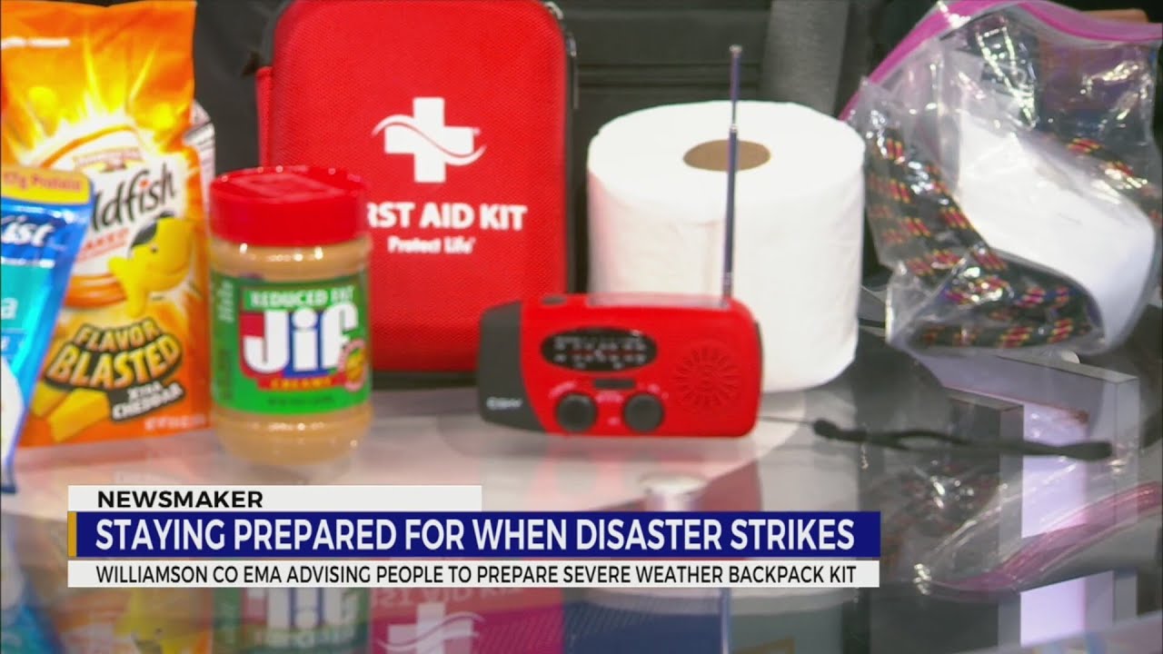 Newsmaker: Staying prepared when disaster strikes - YouTube
