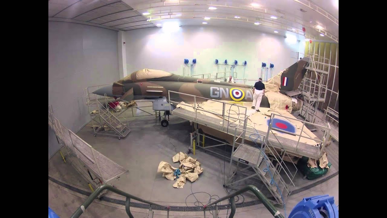 Commemorative “Battle of Britain” Painted RAF Typhoon Jet - YouTube