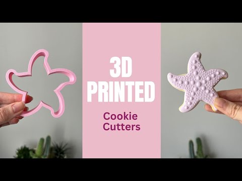 How I Make Custom Cookie Cutters with a 3D Printer | Easy Step-by-Step Guide