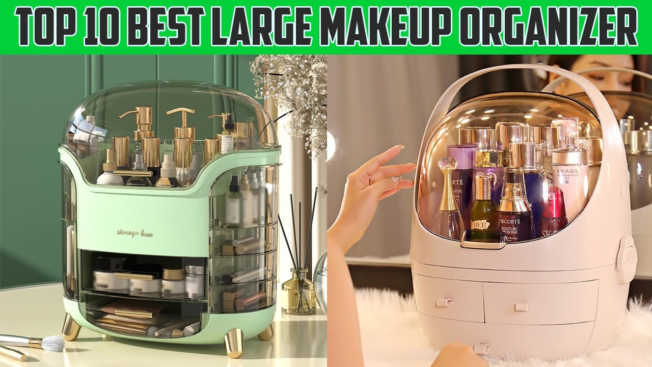 Top 10 Best Large Makeup And Cosmetic Organizer Box | Ladies Corner ...