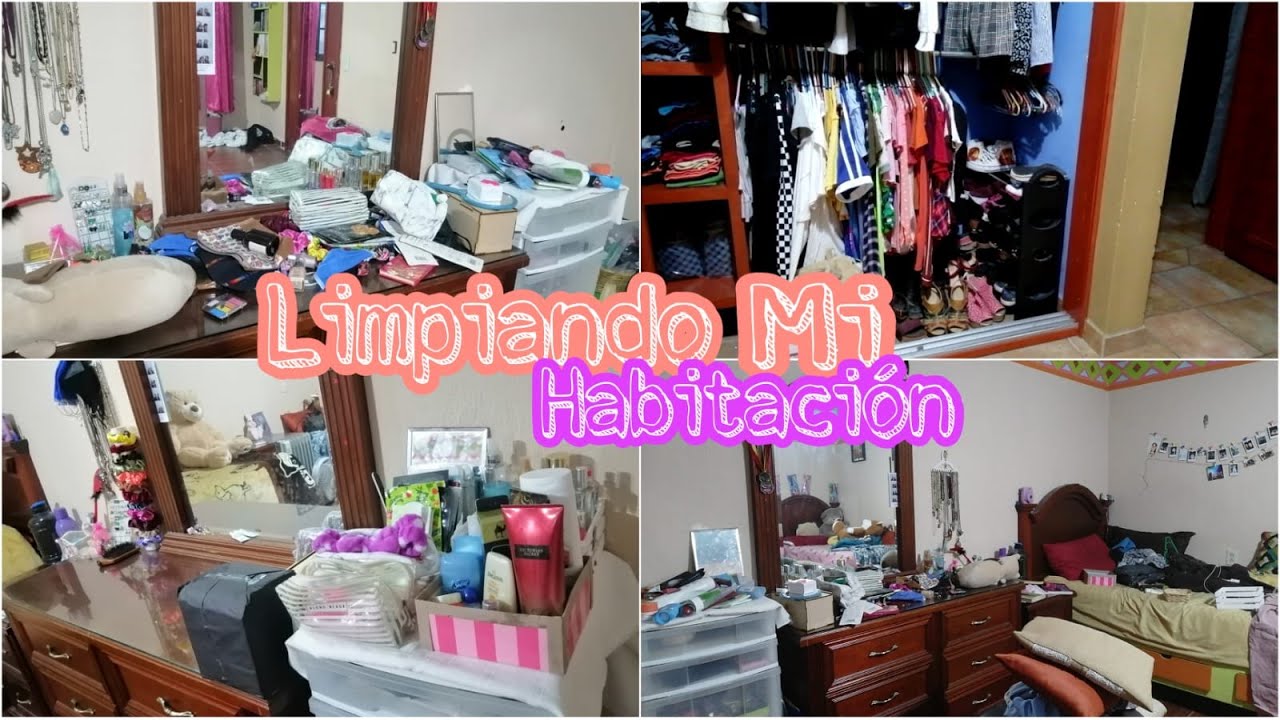 Limpiando y ordenando mi cuarto/ Daninis - YouTube