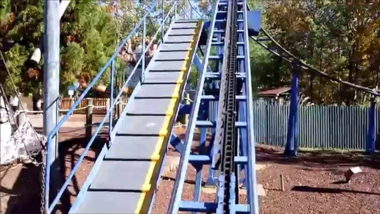 Great Adventure: Roadrunner Railway / On Ride Front Row POV / October ...