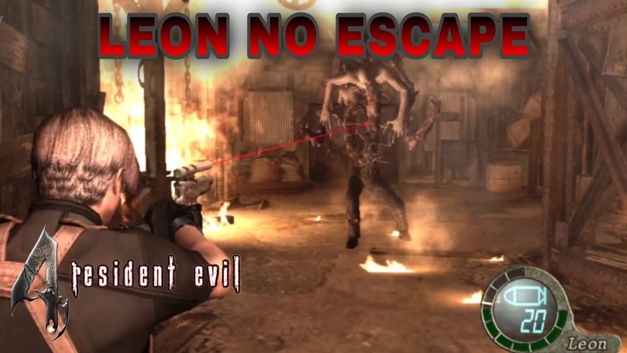 RESIDENT EVIL 4 PS2 MOD : LEON NO ESCAPE CHAPTER 2-3 - YouTube