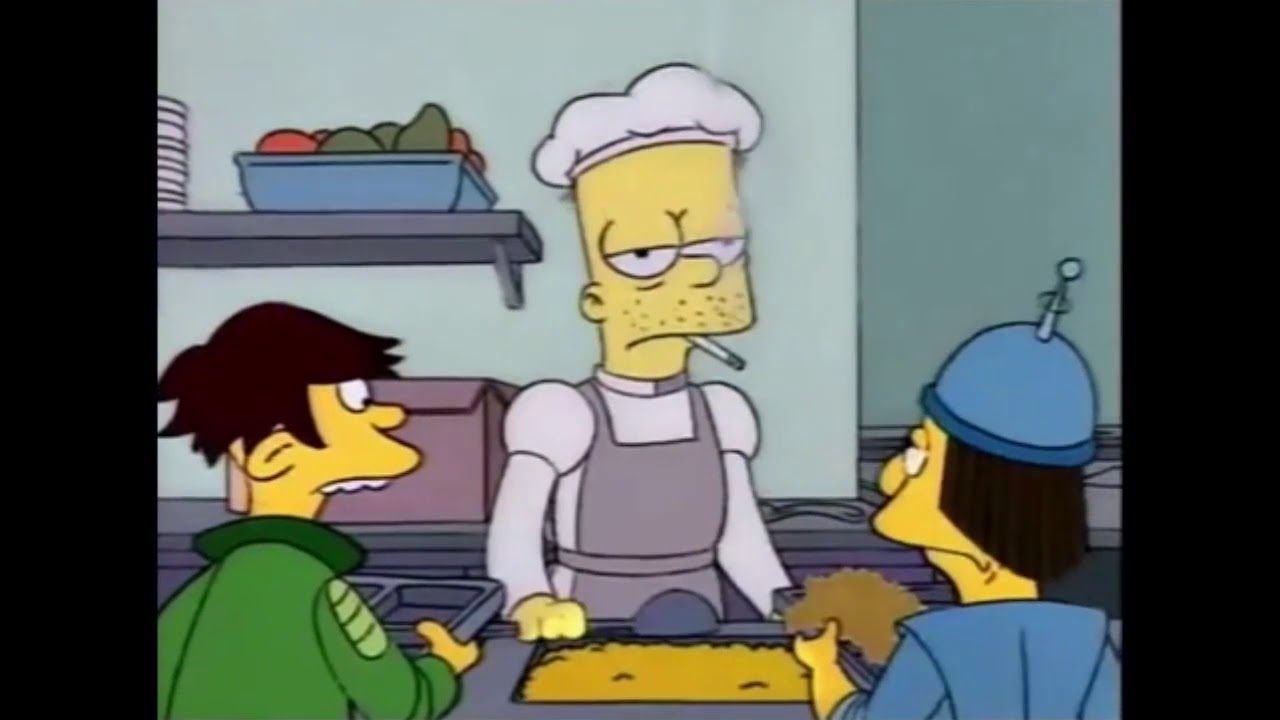 More Cream Jimbo Corn Junior The Simpsons - YouTube