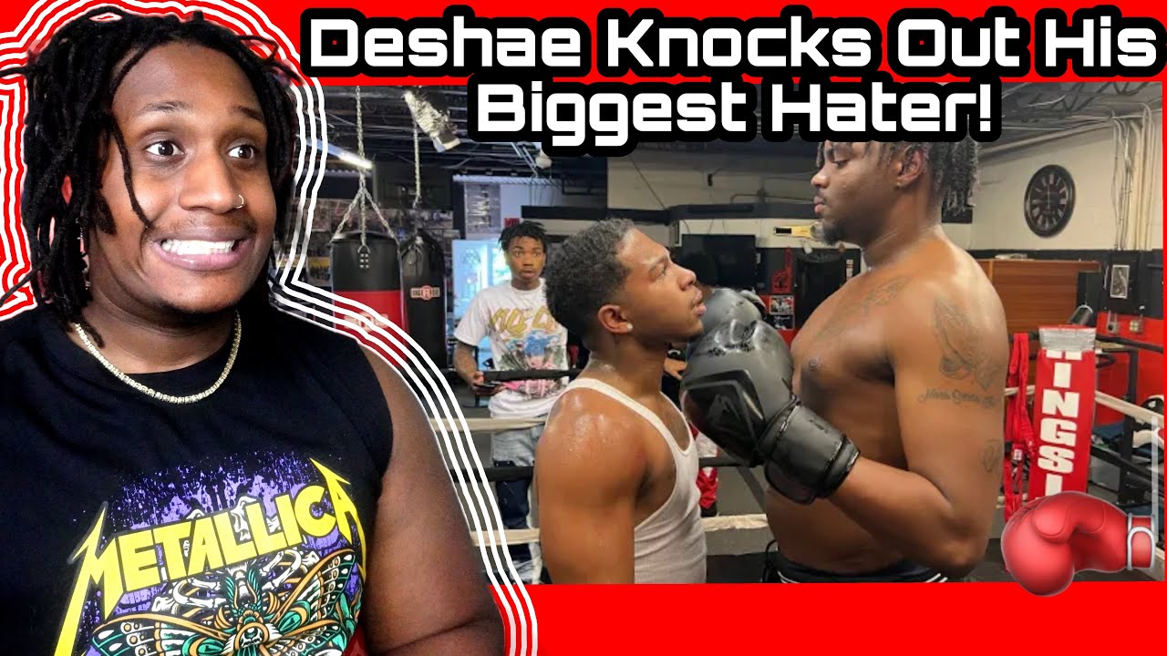 Deshae Knocks Out Trash Talking Hater! **not clickbait** - YouTube