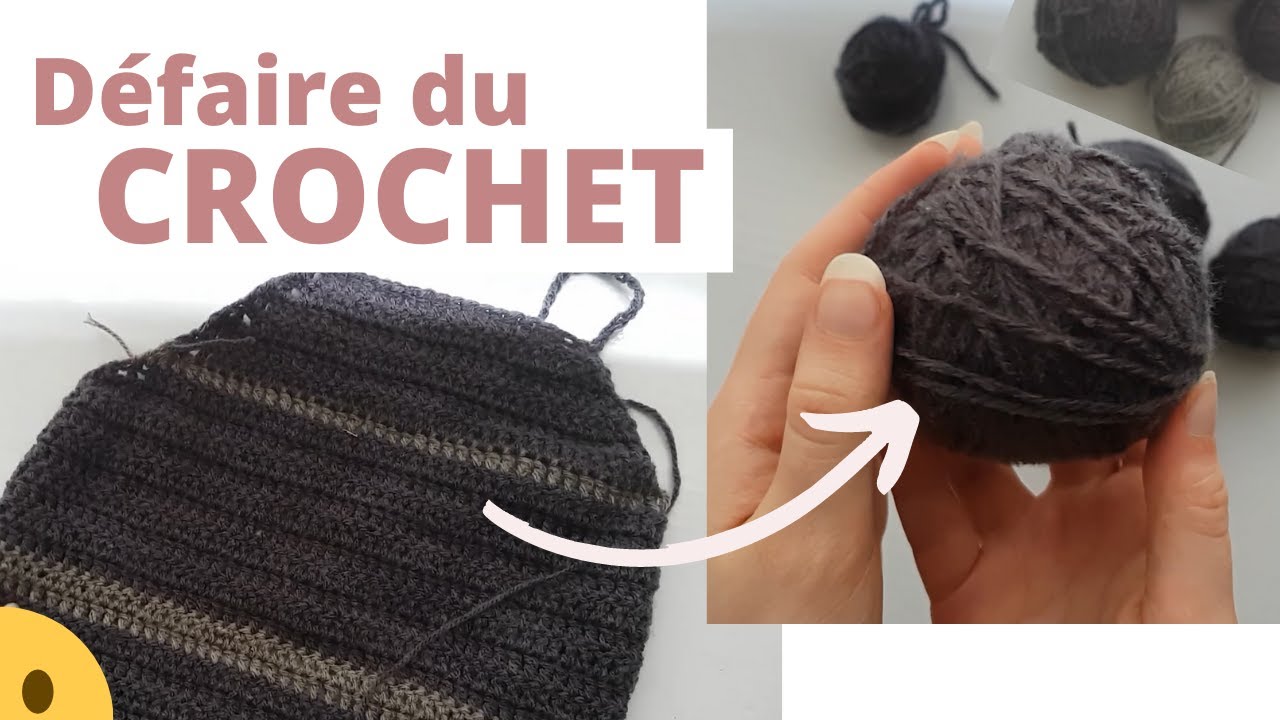 Comment défaire un ouvrage au crochet / how to undo crochet | Nejea ...