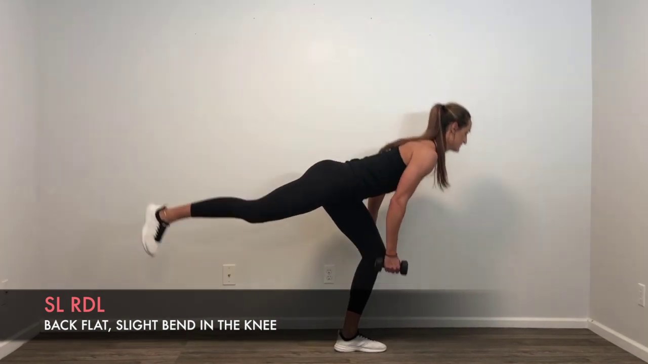 SINGLE LEG RDL - YouTube