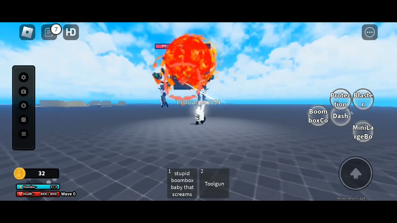 Fighting the enhanced titan boombox, ultra gbox and the titan scientist ...