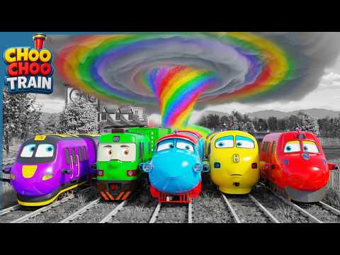 Color Train Heroes 🌈 Color Toy Trains Bring City Back to Life!