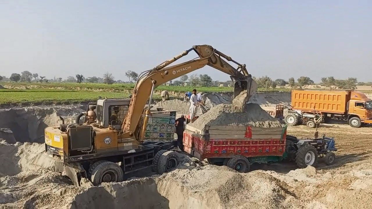 Heavy Machinery Meets the Wild: Field Excavation - Pendu Production ...