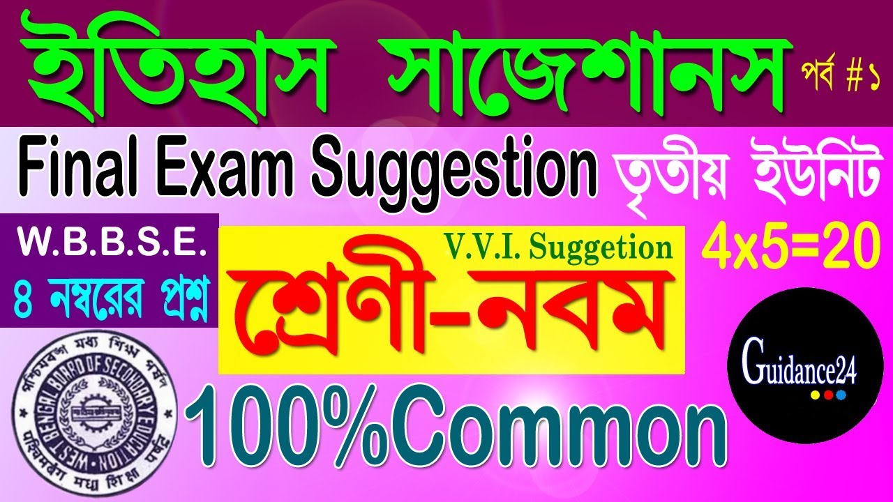 CLASS 9 HISTORY FINAL EXAM SUGGESTION 2019 Class Ix History 3rd class-9-history-final-exam-suggestion-2019-class-ix-history-3rd