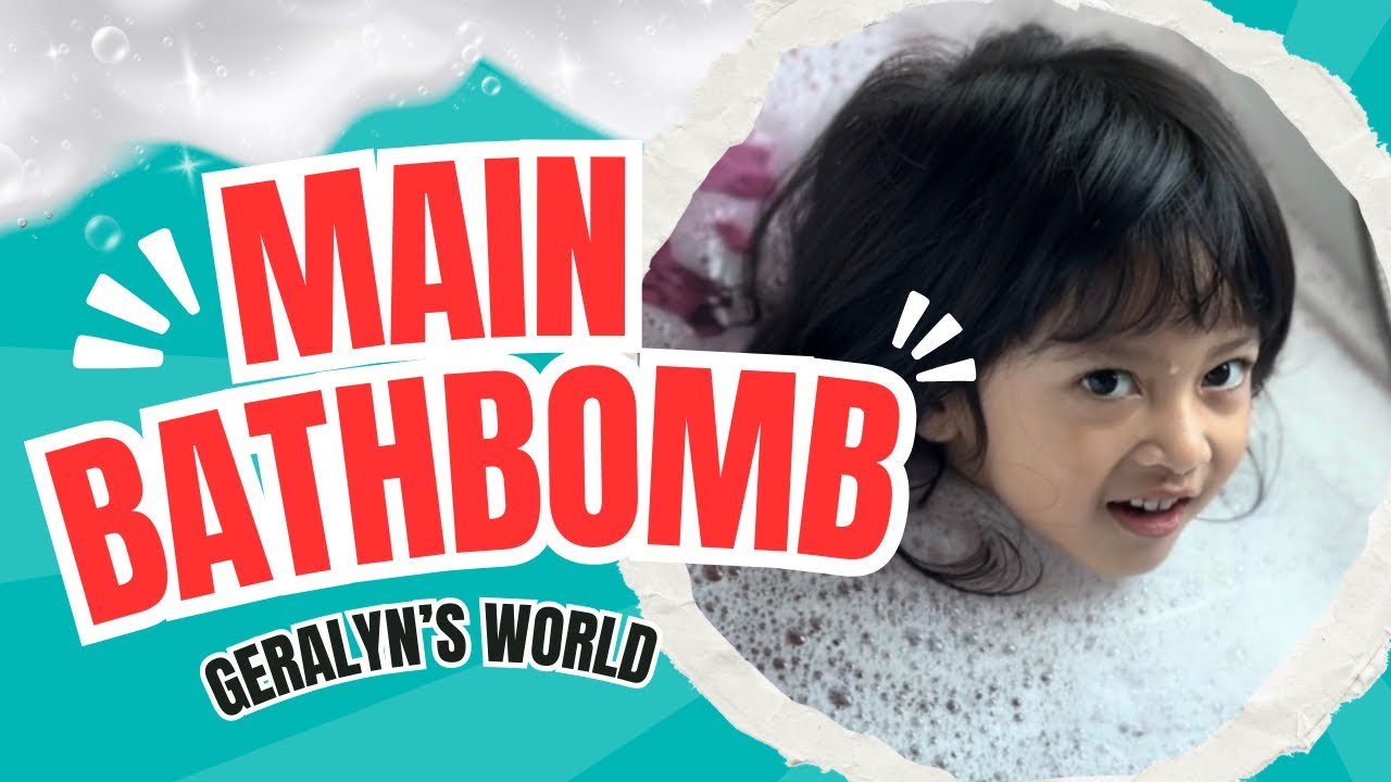 Yuk main bubble bath / bathbomb!!! Banyak bubble gak ya??? - YouTube