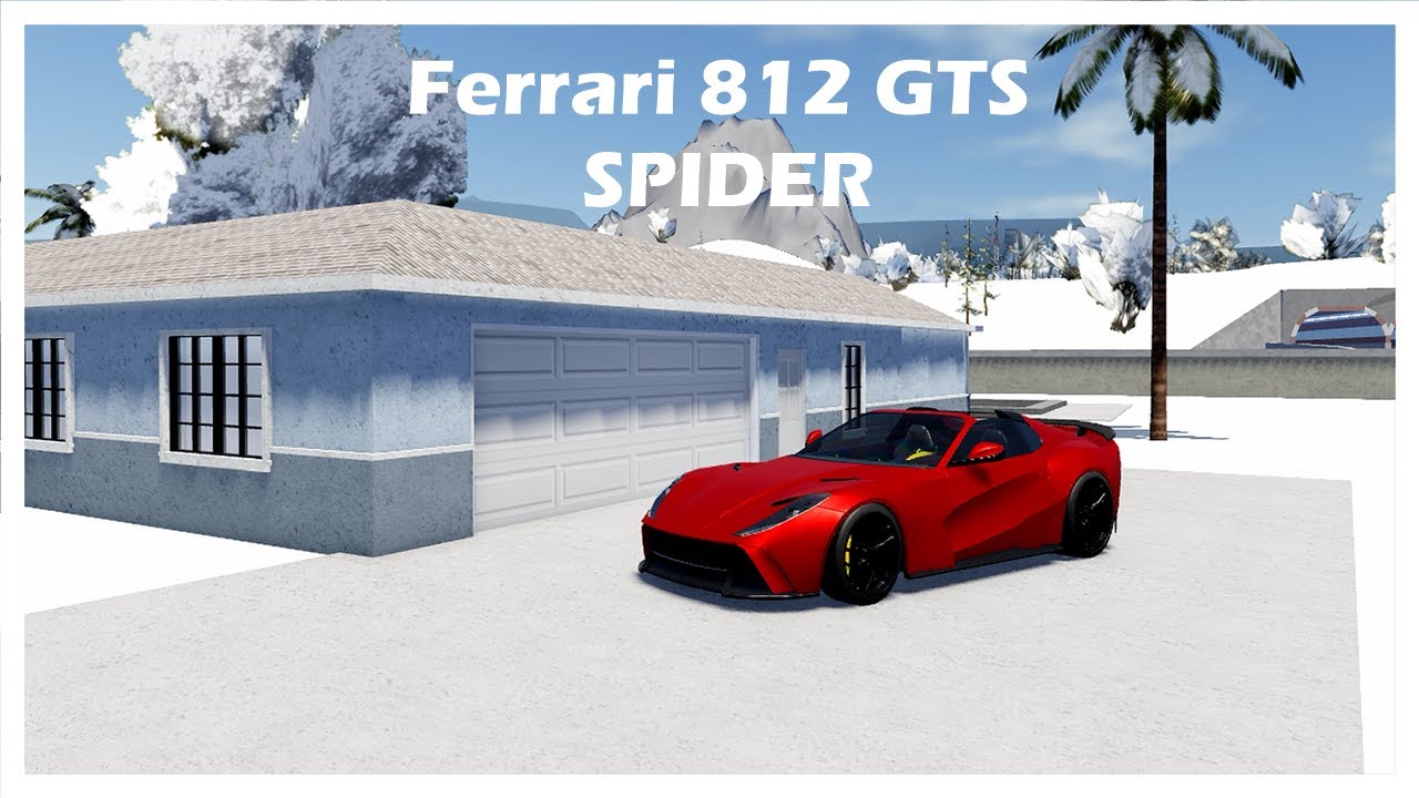 POV Drive: Ferrari 812 GTS spider || driving empire roblox || - YouTube