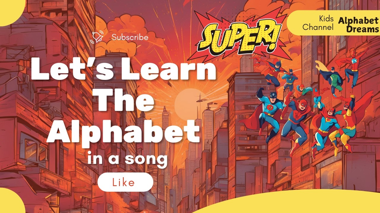 "Learn the ABCs Like a HERO! 💥 Superhero Alphabet Song" - YouTube