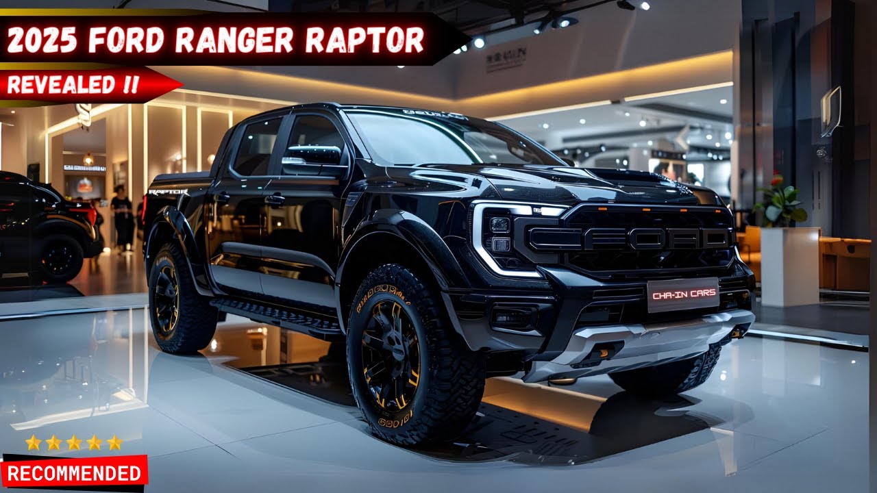 2025 FORD RANGER RAPTOR Revealed: Performance Unleashed! - YouTube