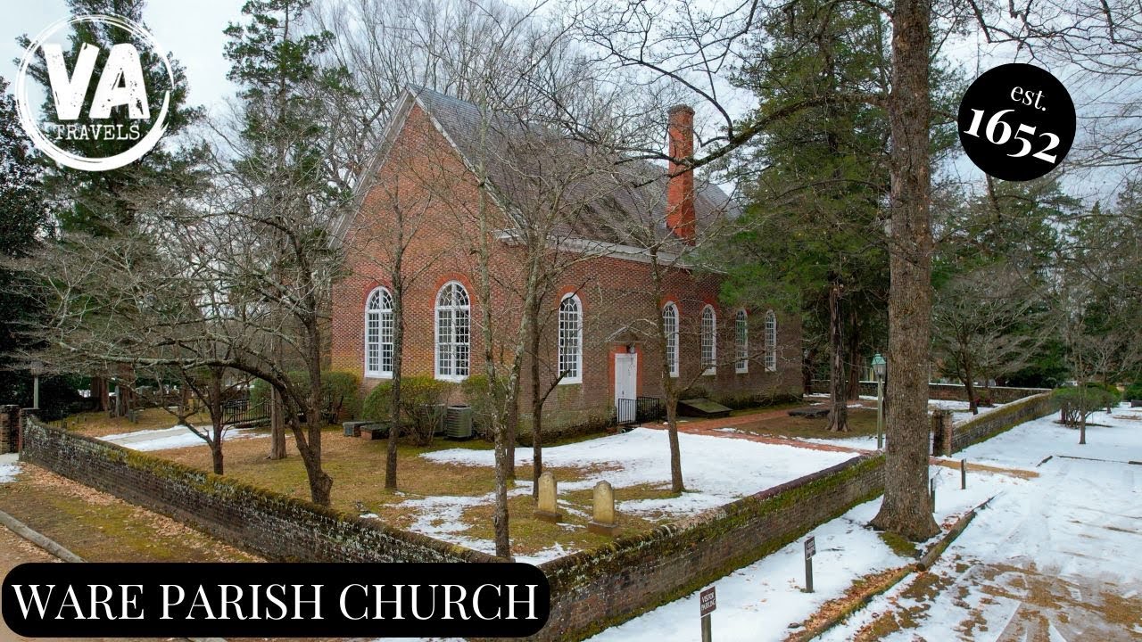 WARE EPISCOPAL CHURCH in Gloucester, Virginia - YouTube
