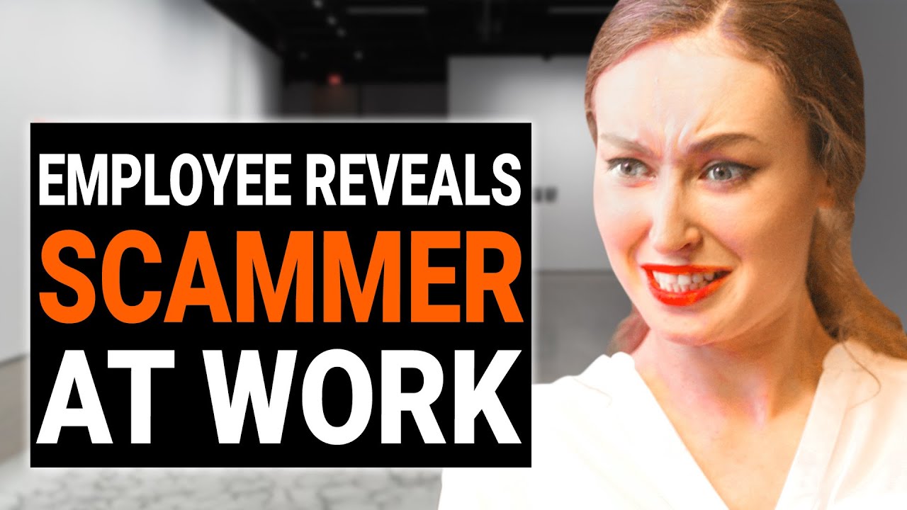 EMPLOYEE REVEALS SCAMMER AT WORK | @DramatizeMe - YouTube