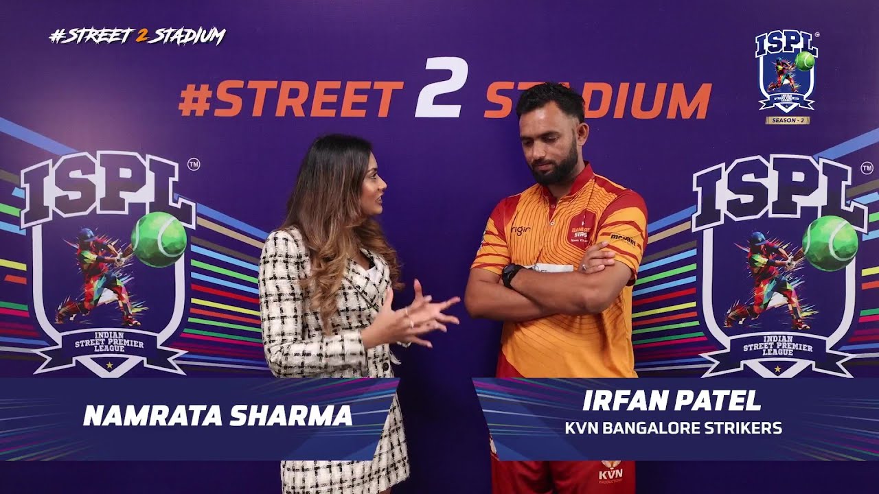 Inspiring Heroes - Irfan Patel | KVN Bangalore Strikers | ISPL Season 2 ...