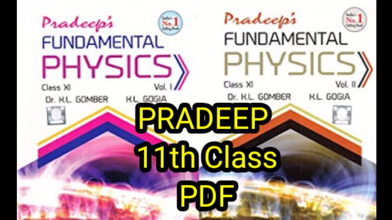 11th Class Pradeep PDF download link pedeep 11th physics download ...