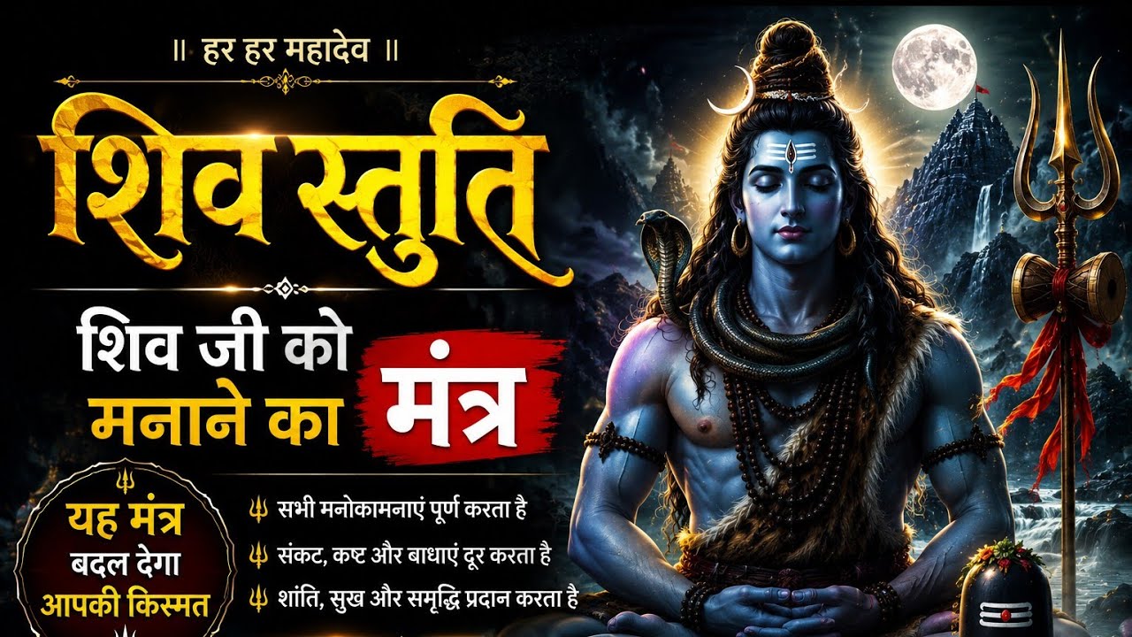 Shiv Sruti ll शिव स्तुति ll भगवान शिव आराधना ll#shiva #Hindibhajan # ...