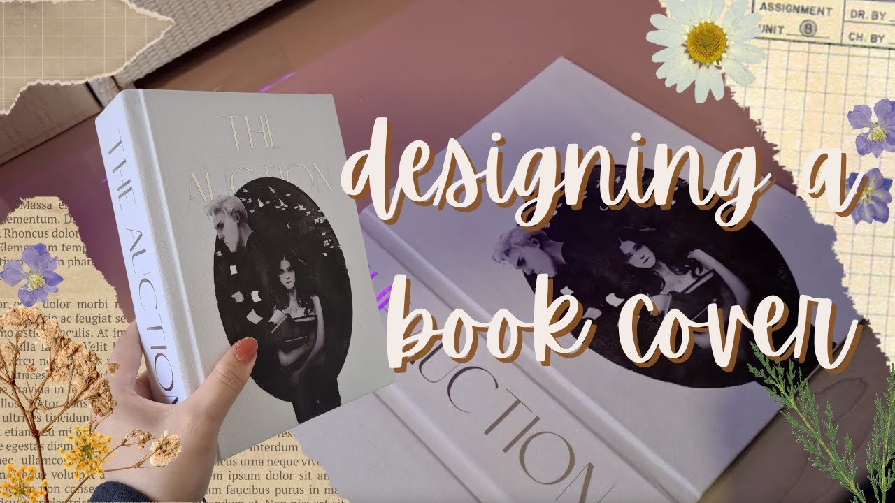 Designing A Book Cover - YouTube