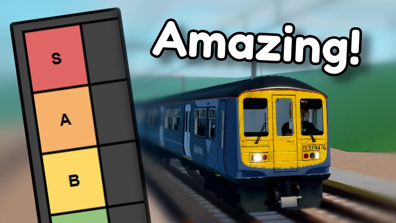 SCR Trains TIER LIST - Episode 2 - YouTube