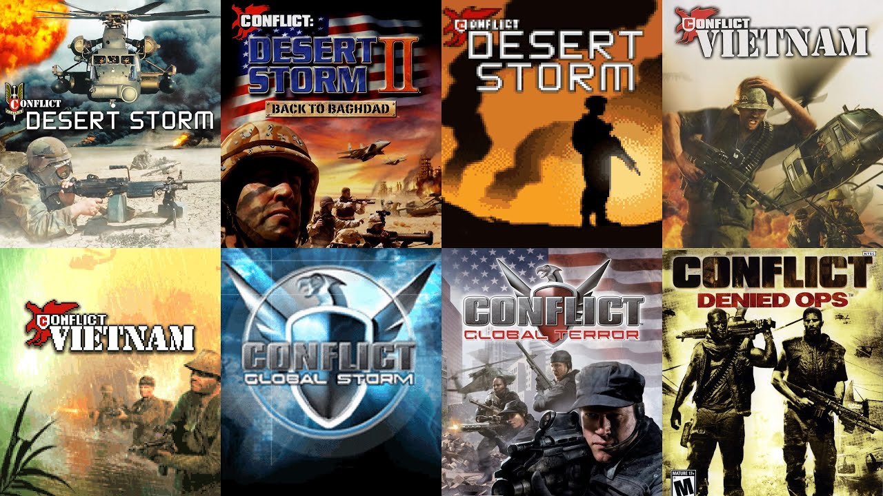Evolution Of Conflict Games [2002-2008] - YouTube