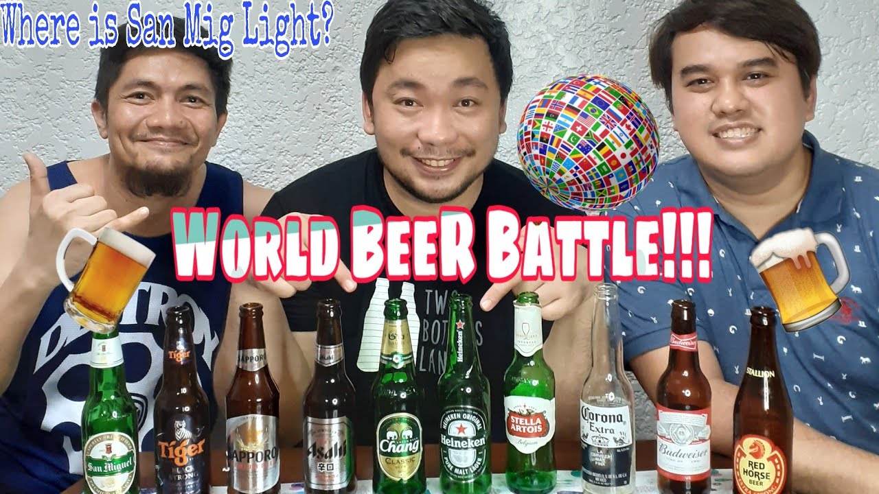 Beer Battle!! Which is the best?? - YouTube