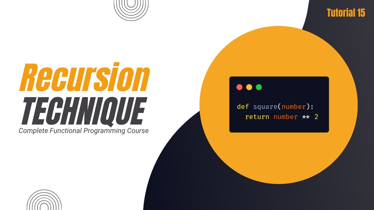Recursion In Python Complete Functional Programming Course In Python 7504