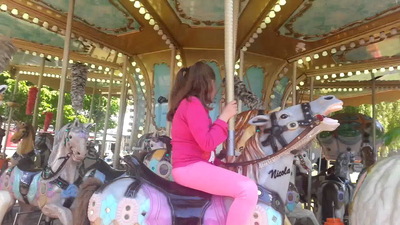 Clarks village carousel alana - YouTube
