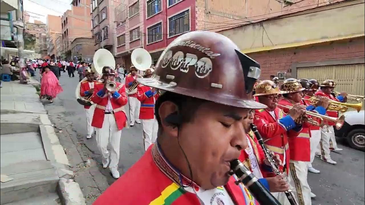 Gran Poder Ensayo Marzo: Morenada Comercial Eloy Salmon - Bloque Damas - YouTube