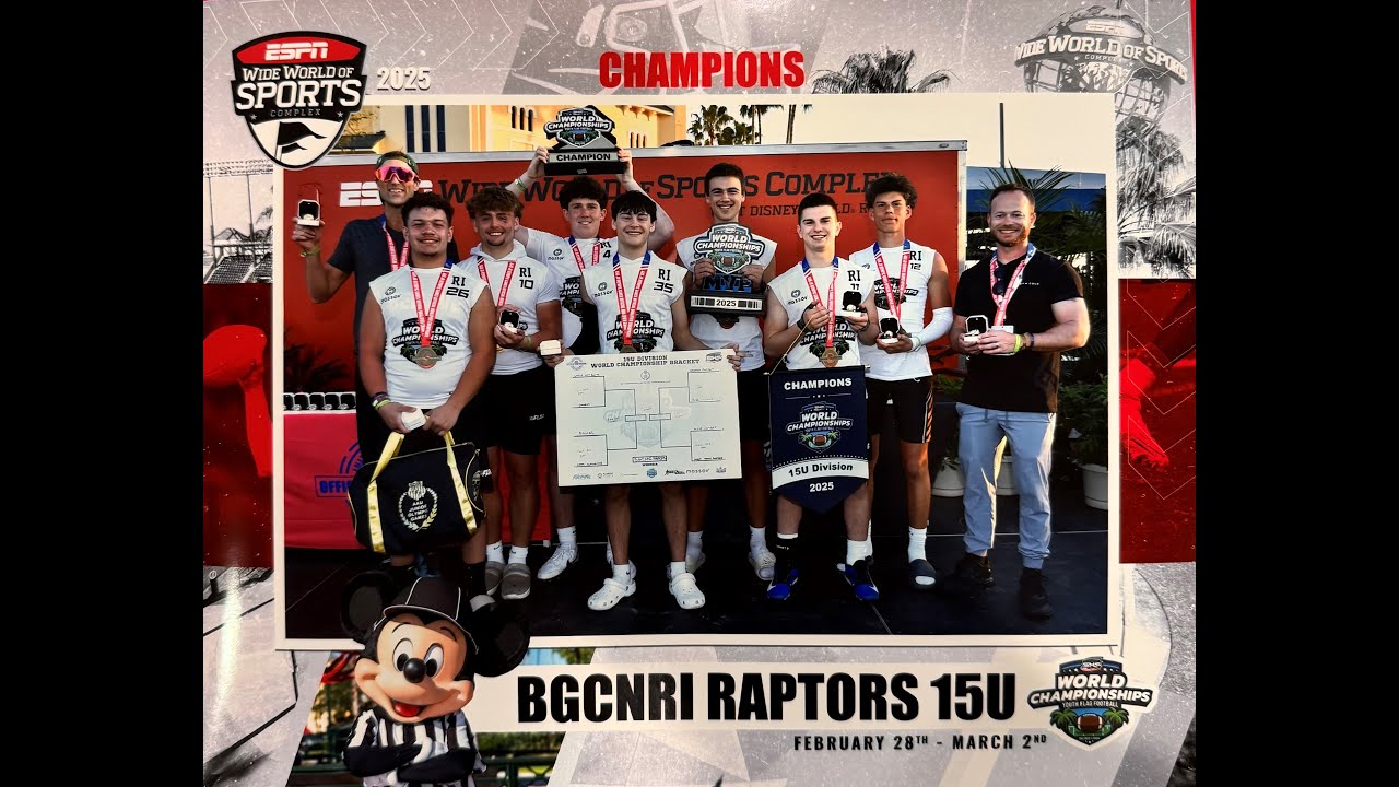 2025 ESPN World Championships Youth Flag Football 15U Final - YouTube