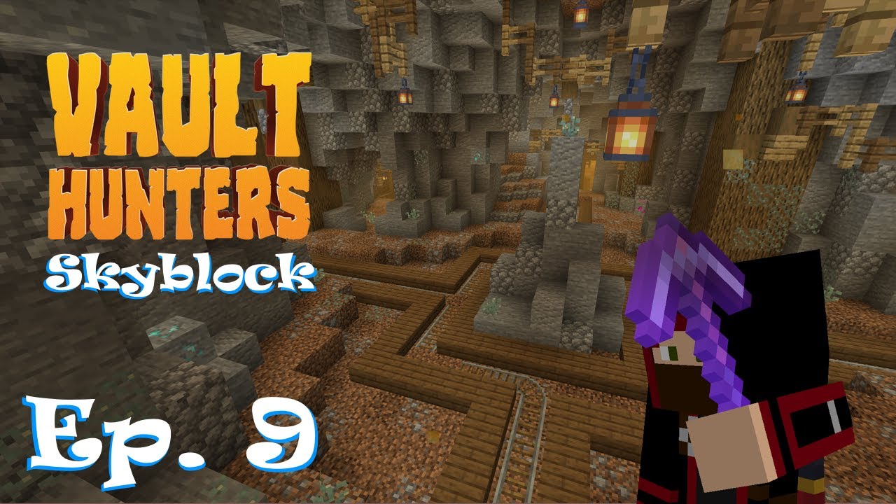 Best Mining Vault Ever? | MINECRAFT VAULT HUNTERS SKYBLOCK Ep. 9 - YouTube