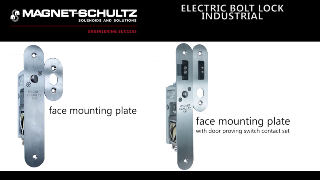 Magnet Schultz Ltd. - Electric Bolt Lock (Industrial) - YouTube