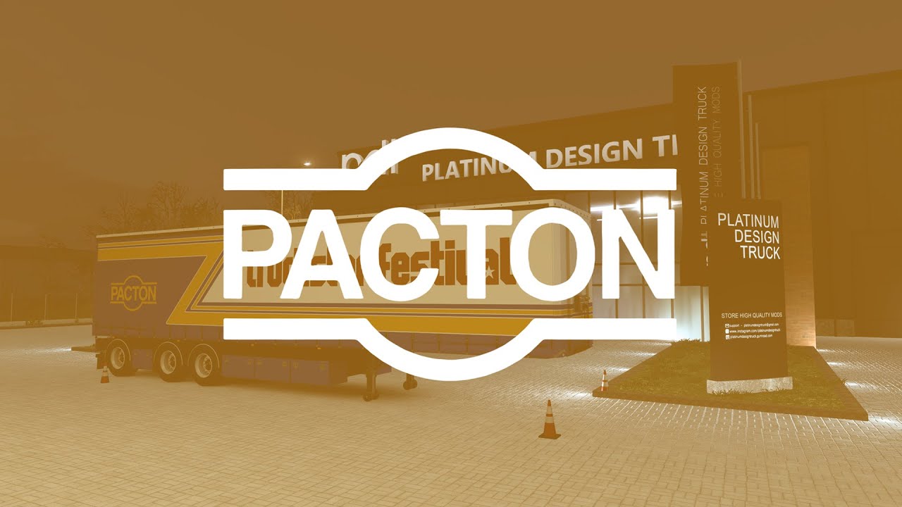 ETS2-PaidMod-Pacton trailer By PlatinumDesignTruck - YouTube