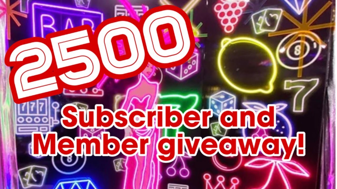 2500 Subscriber and Member Giveaway - YouTube
