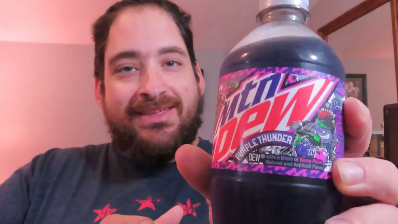 Mtn Dew Purple Thunder Circle K Exclusive - YouTube
