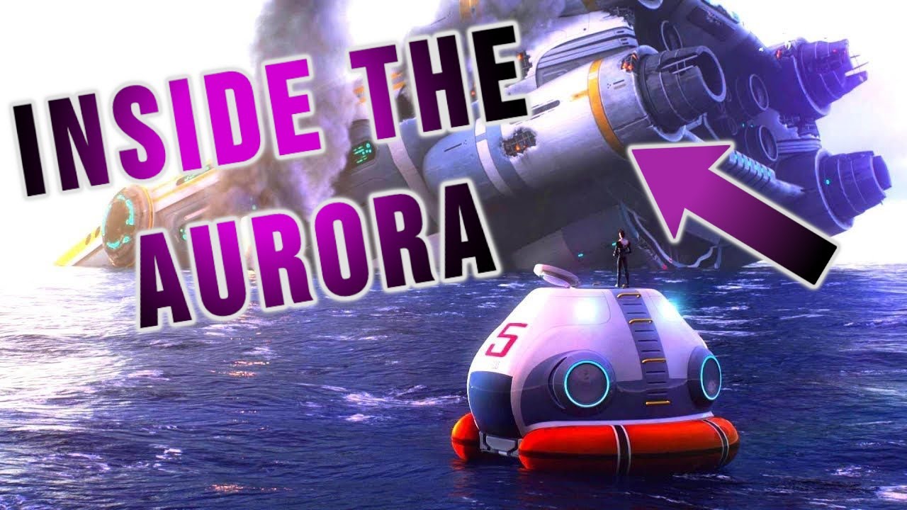 Repairing THE AURORA | Subnautica Part 5 - YouTube