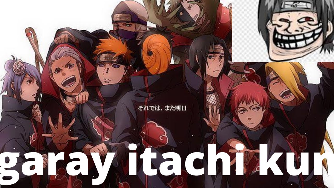 como desenhar a akatsuki - GANGUE DA AKATSUKI - tutorial de super desenho - YouTube