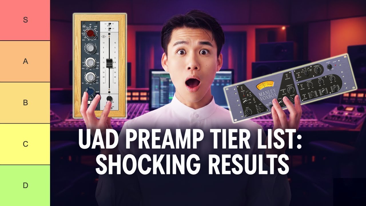 I RANK The UAD Unison Preamps So You Save Your DSP And Money - YouTube