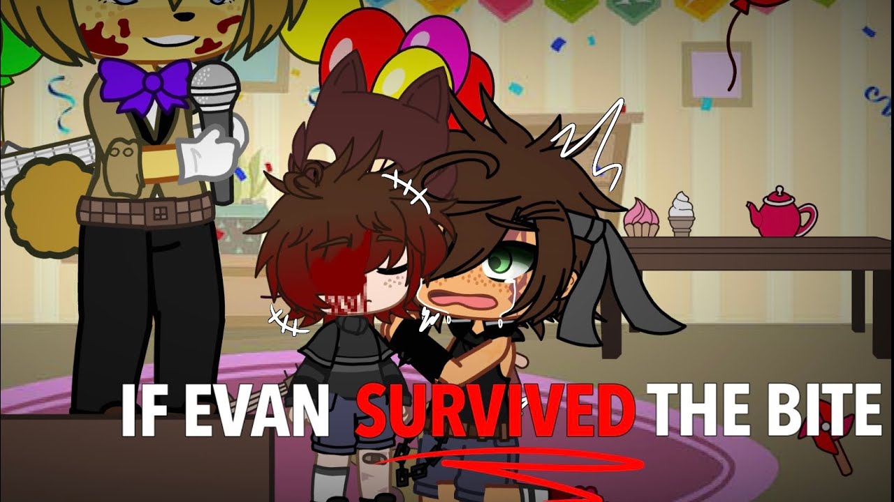 if evan SURVIVED THE BITE | afton family | gacha club ||JustPurple ...