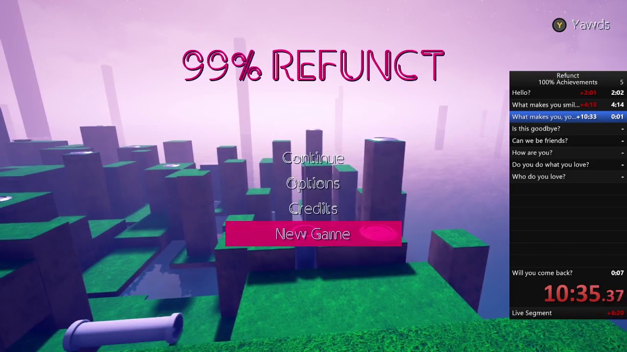 Refunct - 100% Speedrun | All Achievements Speedrun - YouTube