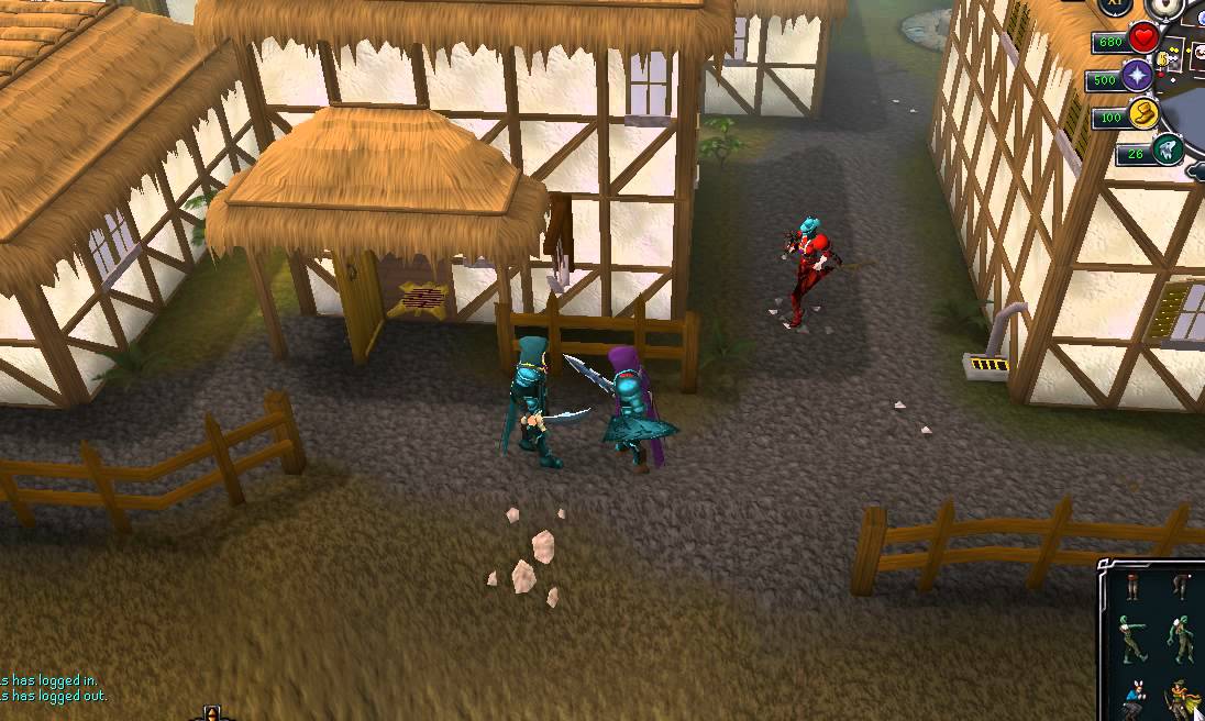 runescape- 99 cooking 99 fleching capes - YouTube