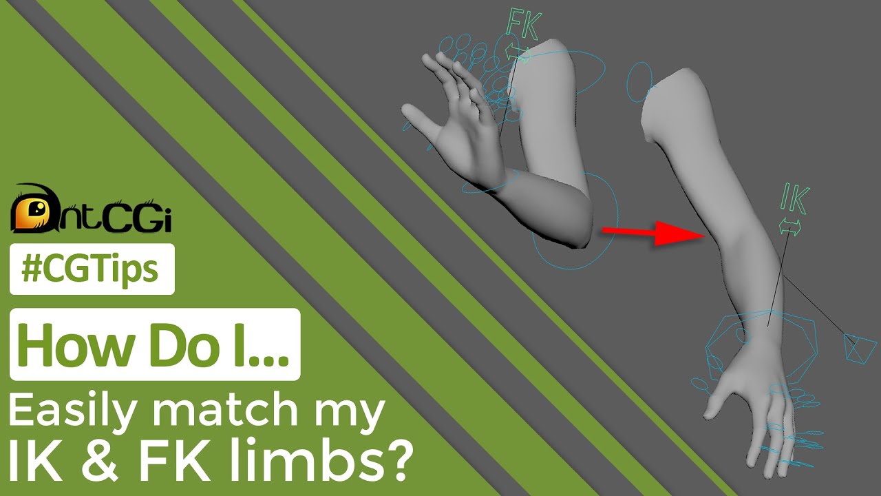 #CGTip | How Do I Easily Match My IK & FK Limbs? - YouTube