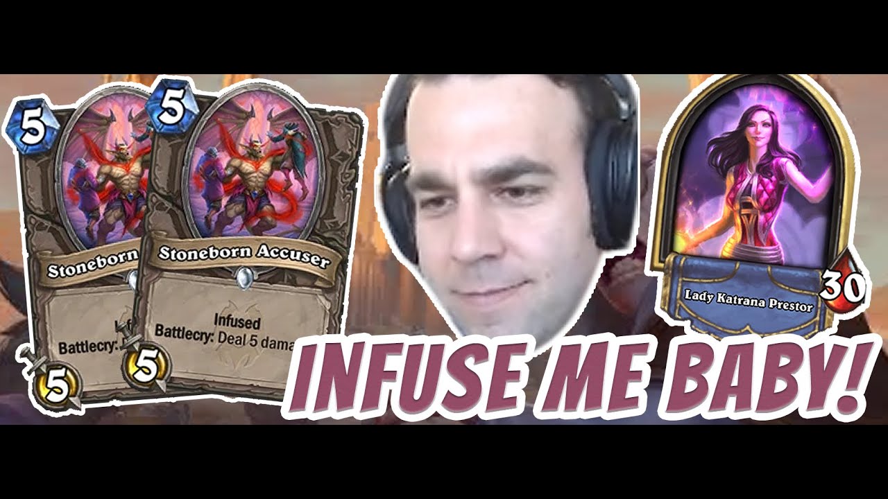 10+ Wins with Infuse Mage! - Hearthstone Arena - YouTube