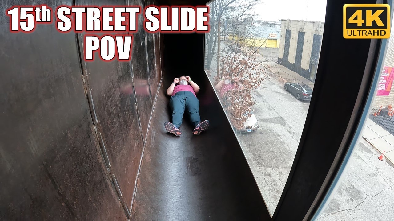15th Street Slide POV (4K 60FPS), City Museum | Non-Copyright - YouTube