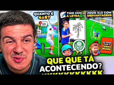 wardi REAGE A CADA RODADA, TROCA O DESAFIO!! *MUITO ENGRAÇADO 😂 (DESAFIO 5 em 1)