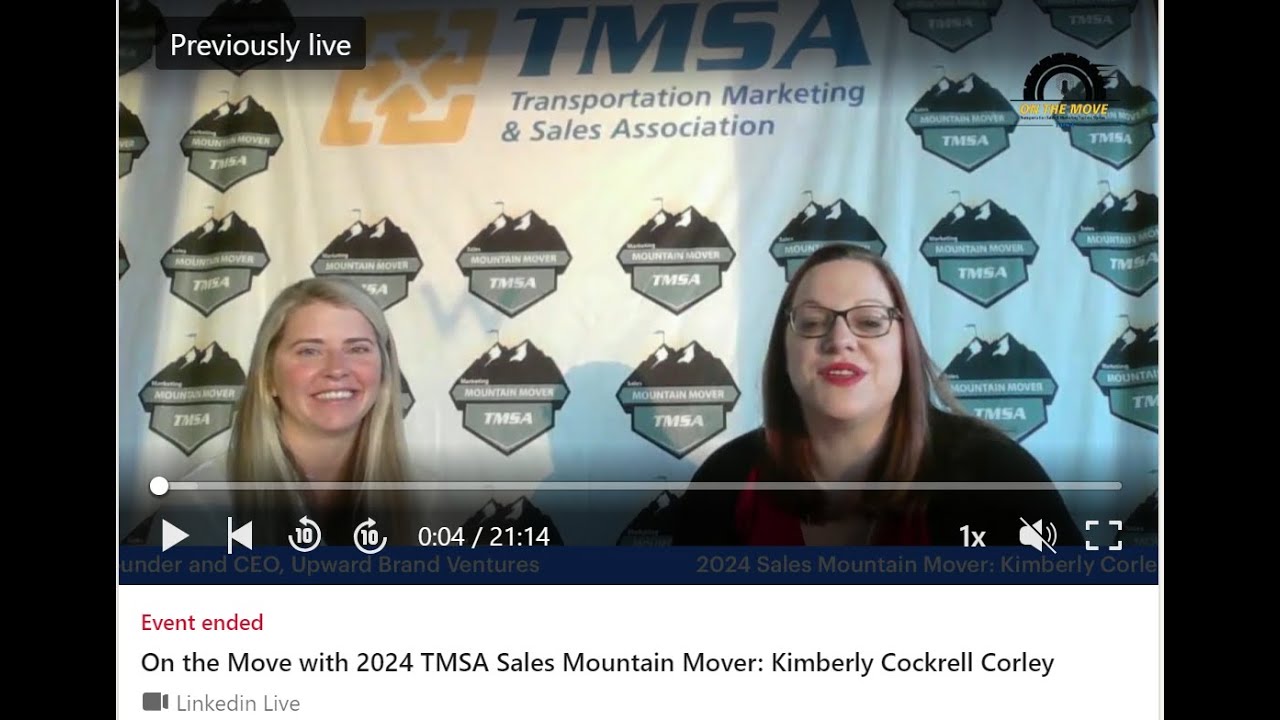 TMSA's On the Move with Kim Corley - YouTube