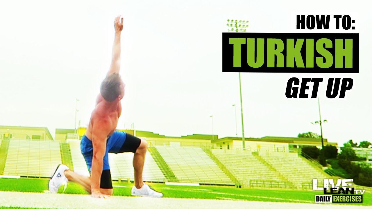 How To Do A BODYWEIGHT TURKISH GET UP | Exercise Demonstration Video ...